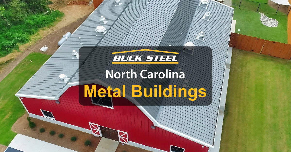 North Carolina Metal Building Kits | 20+ Years Red-Iron Experience